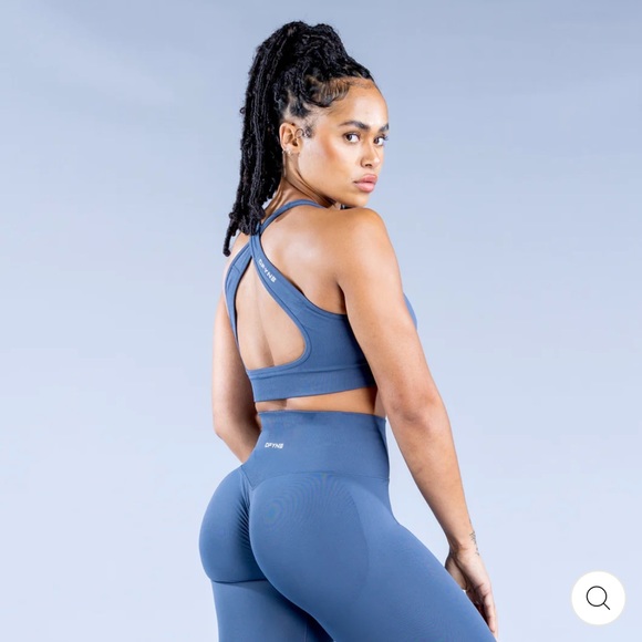 Dfyne | Pants & Jumpsuits | Dfyne Dynamic Set Dark Sapphire Blue | Poshmark